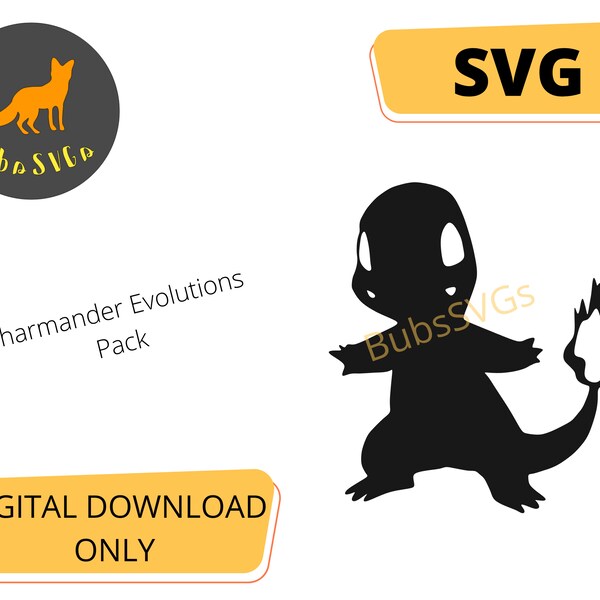 Charmander Evolution - Etsy