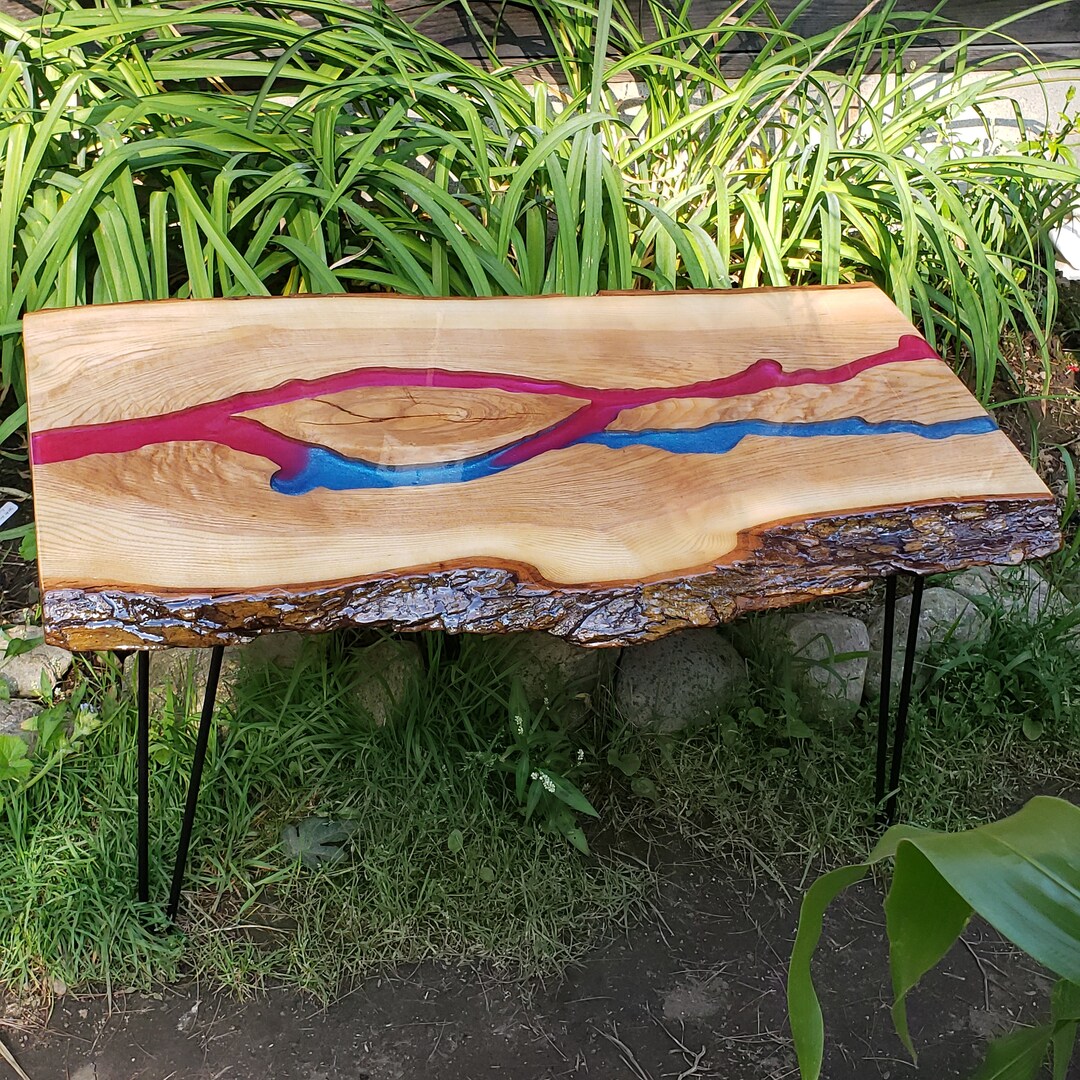 Resin River Coffee Table - Etsy