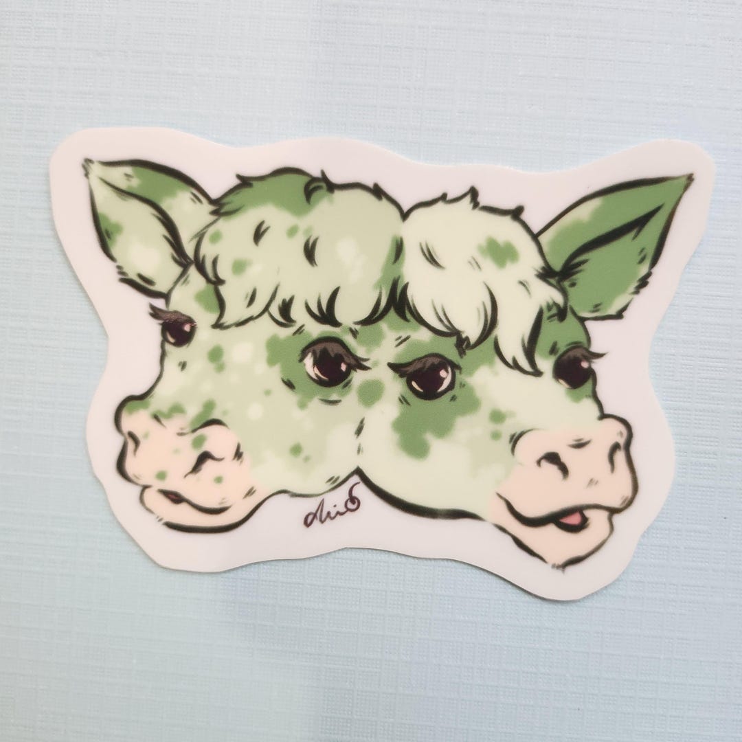 Rad(ioactive) Cows - Etsy