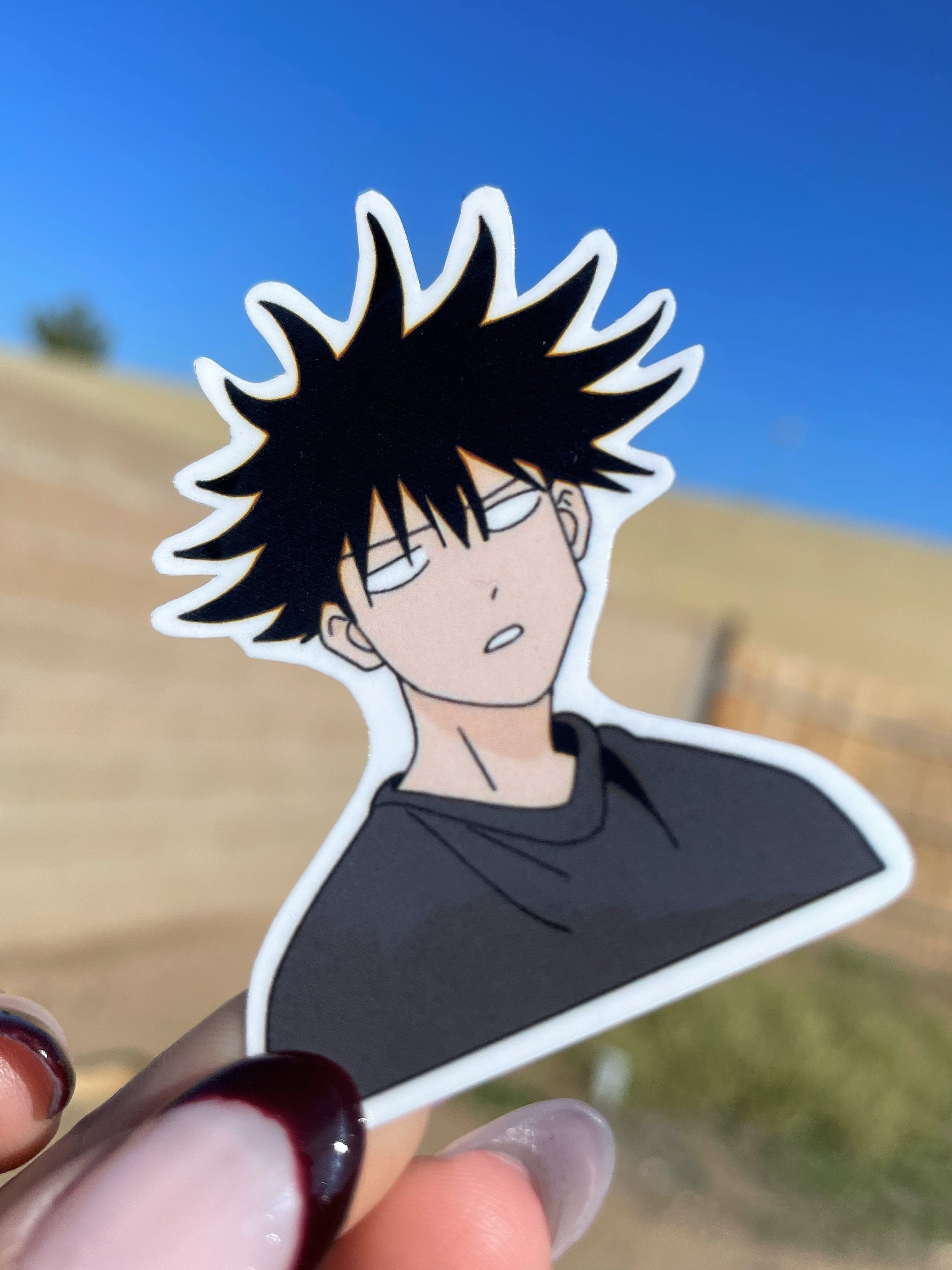 Cute Anime Sticker//cute Anime Laptop Sticker// Stickers for Water ...