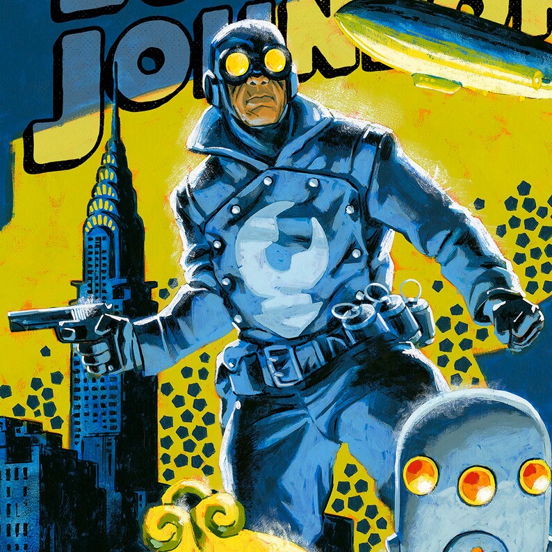 Lobster Johnson Iron Prometheus Art - Etsy