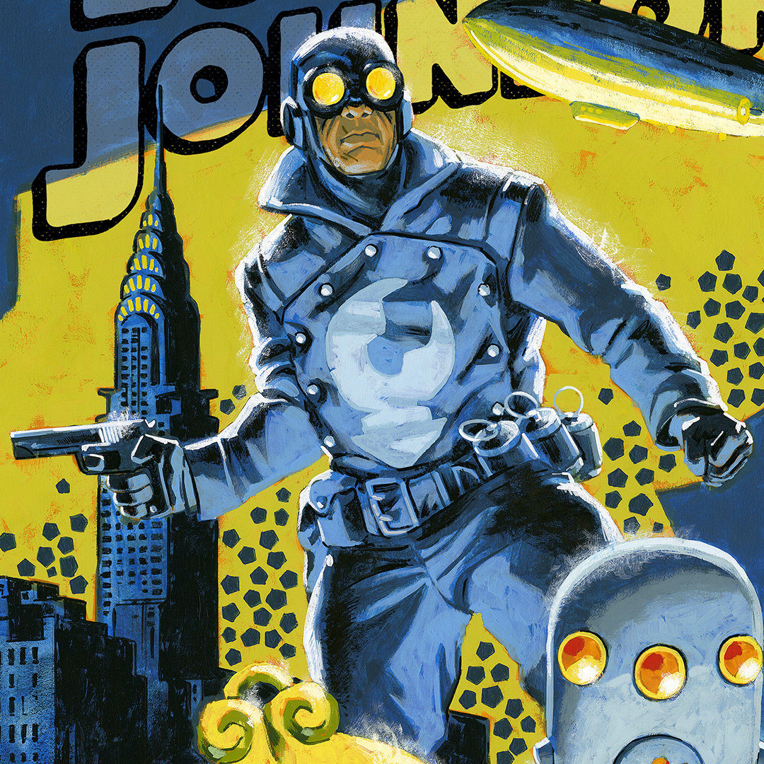 Lobster Johnson Iron Prometheus Art - Etsy