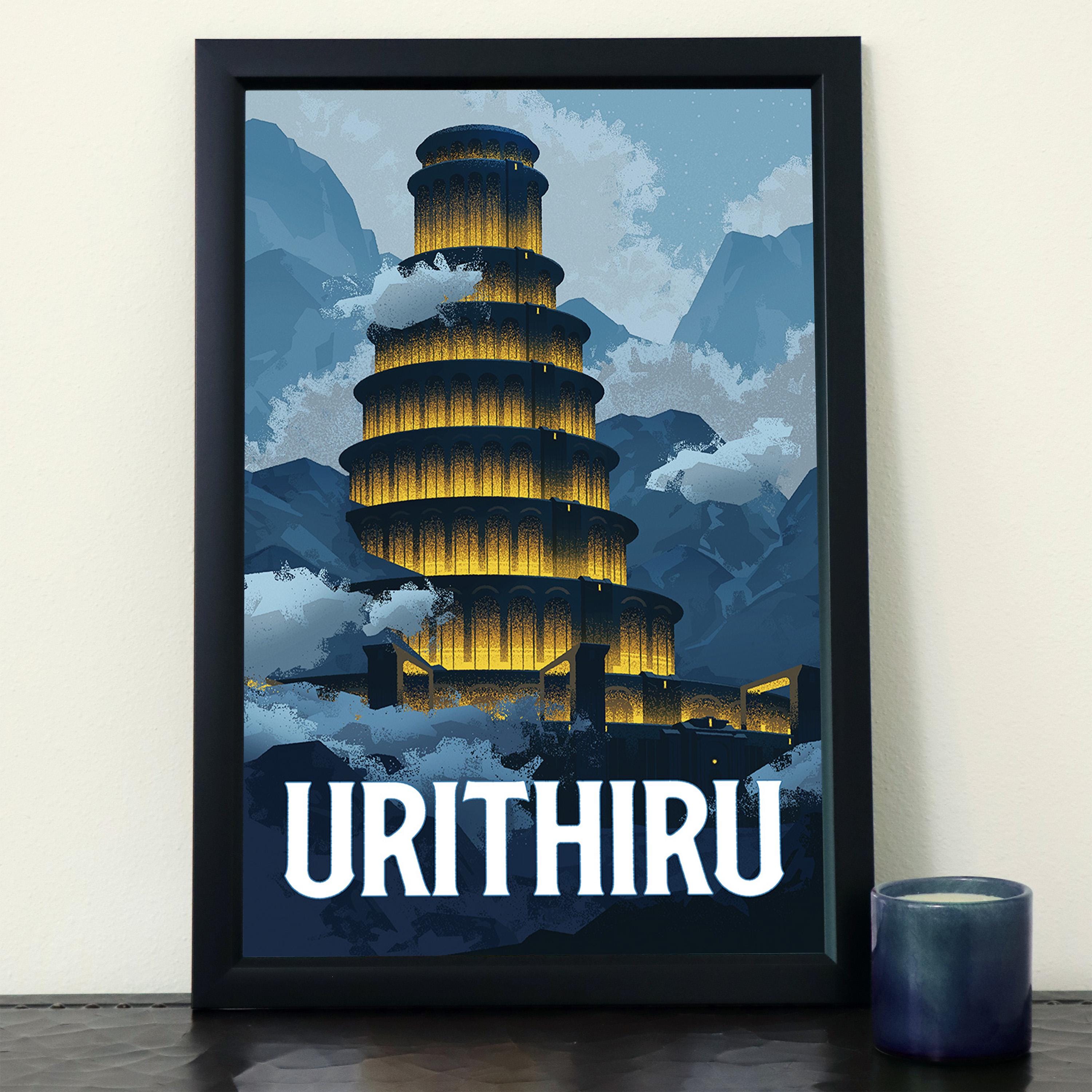 Urithiru - Official Cosmere Travel Art Print, 16" X 24" - Etsy