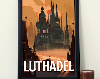 Urithiru - Official Cosmere Travel Art Print, 16" X 24" - Etsy