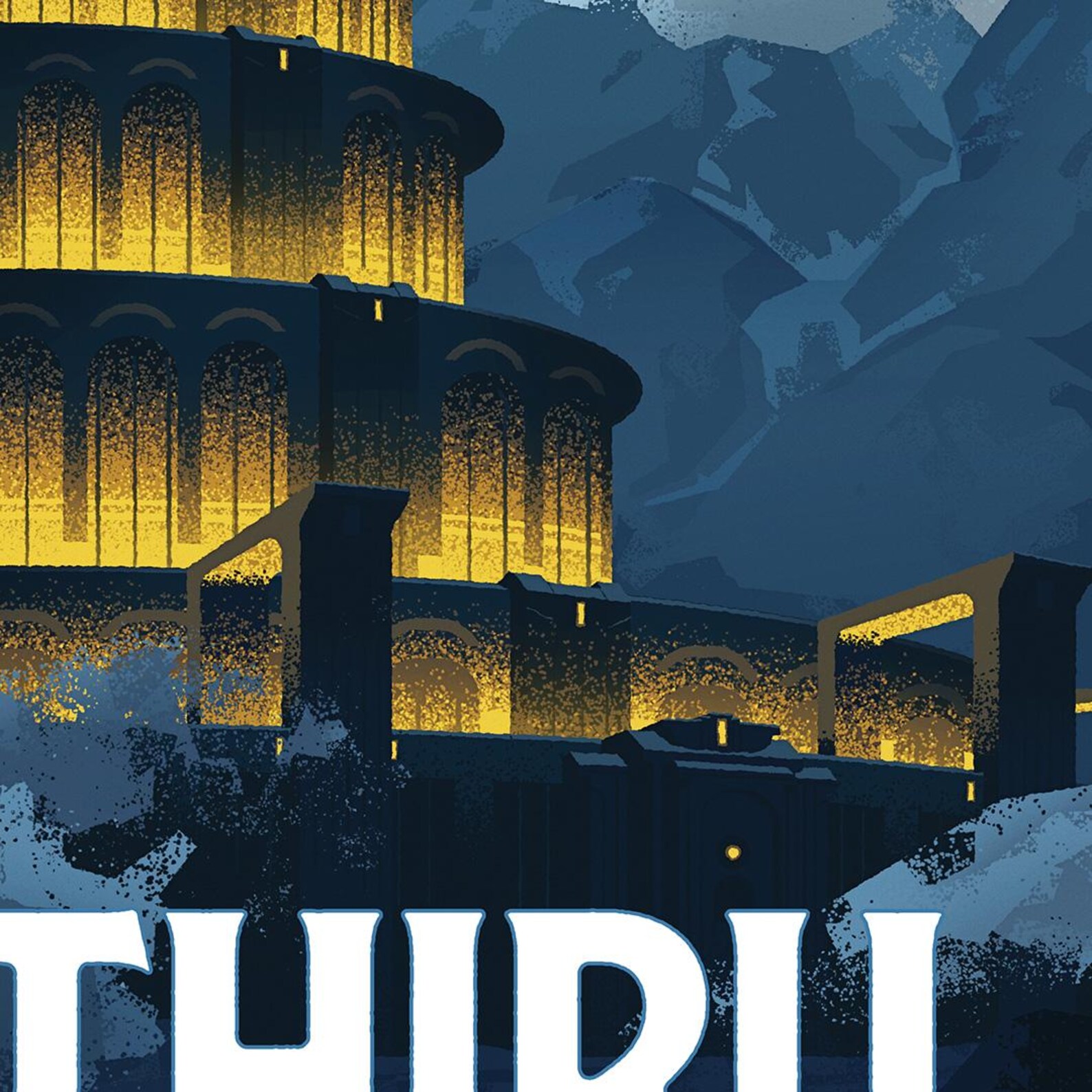 Urithiru - Official Cosmere Travel Art Print, 16" X 24" - Etsy