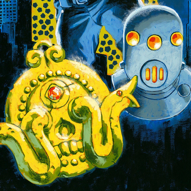 Lobster Johnson Iron Prometheus Art - Etsy