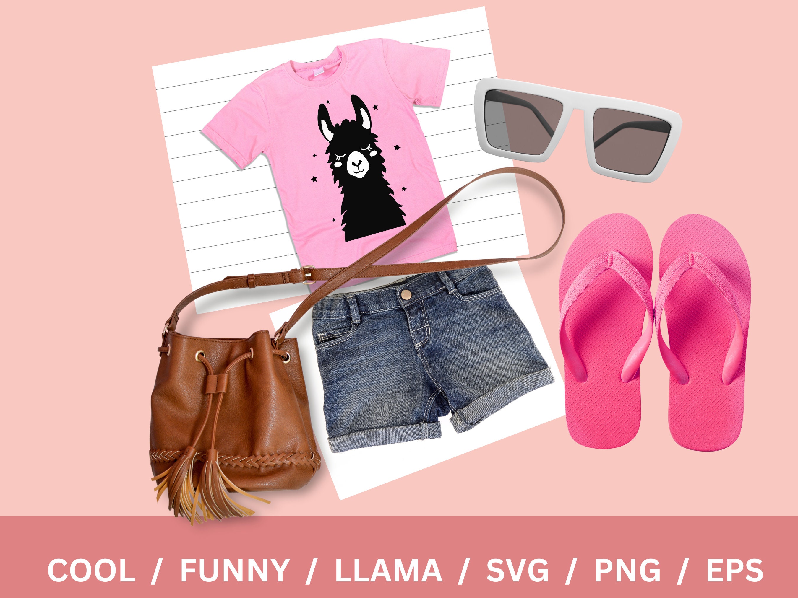 Svg Png Eps Llama Print on Demand Llama Clip Art Llamas PNG Llamas SVG ...