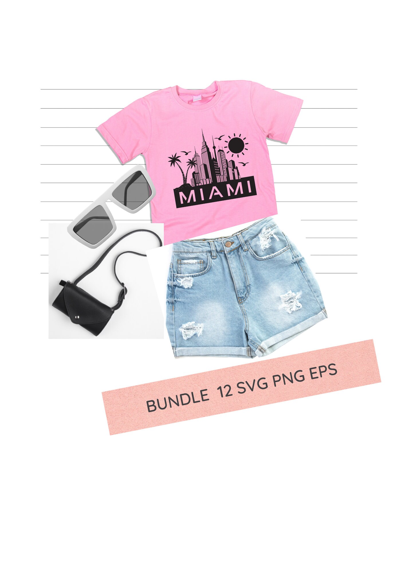 Svg Png Miami Svg Miami Florida Png Florida Svg Miami Miamai Miami ...