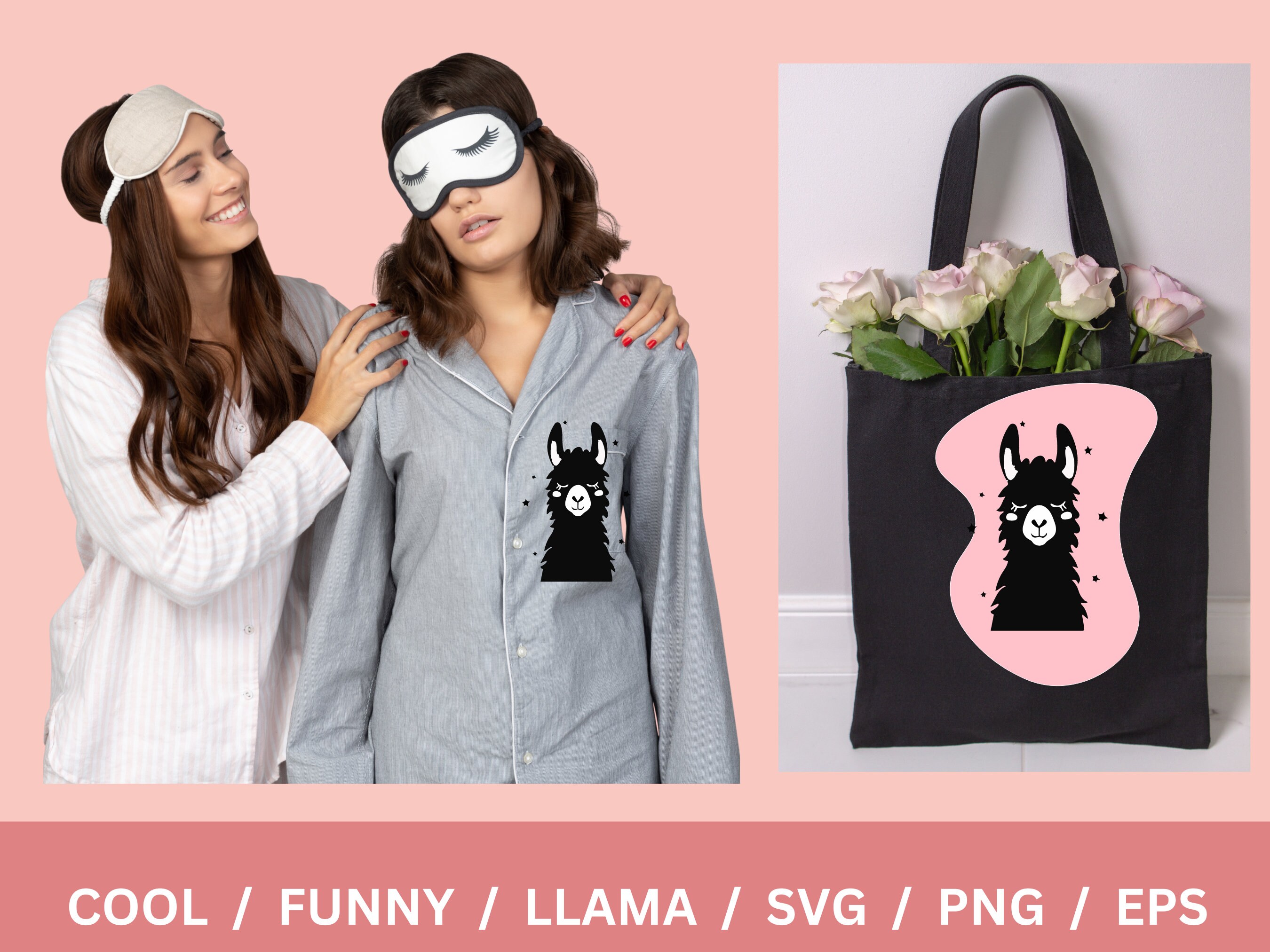 Svg Png Eps Llama Print on Demand Llama Clip Art Llamas PNG Llamas SVG ...