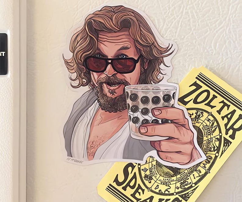 The Big Lebowski "the Dude" Sticker | Waterproof & Scratch Resistant ...