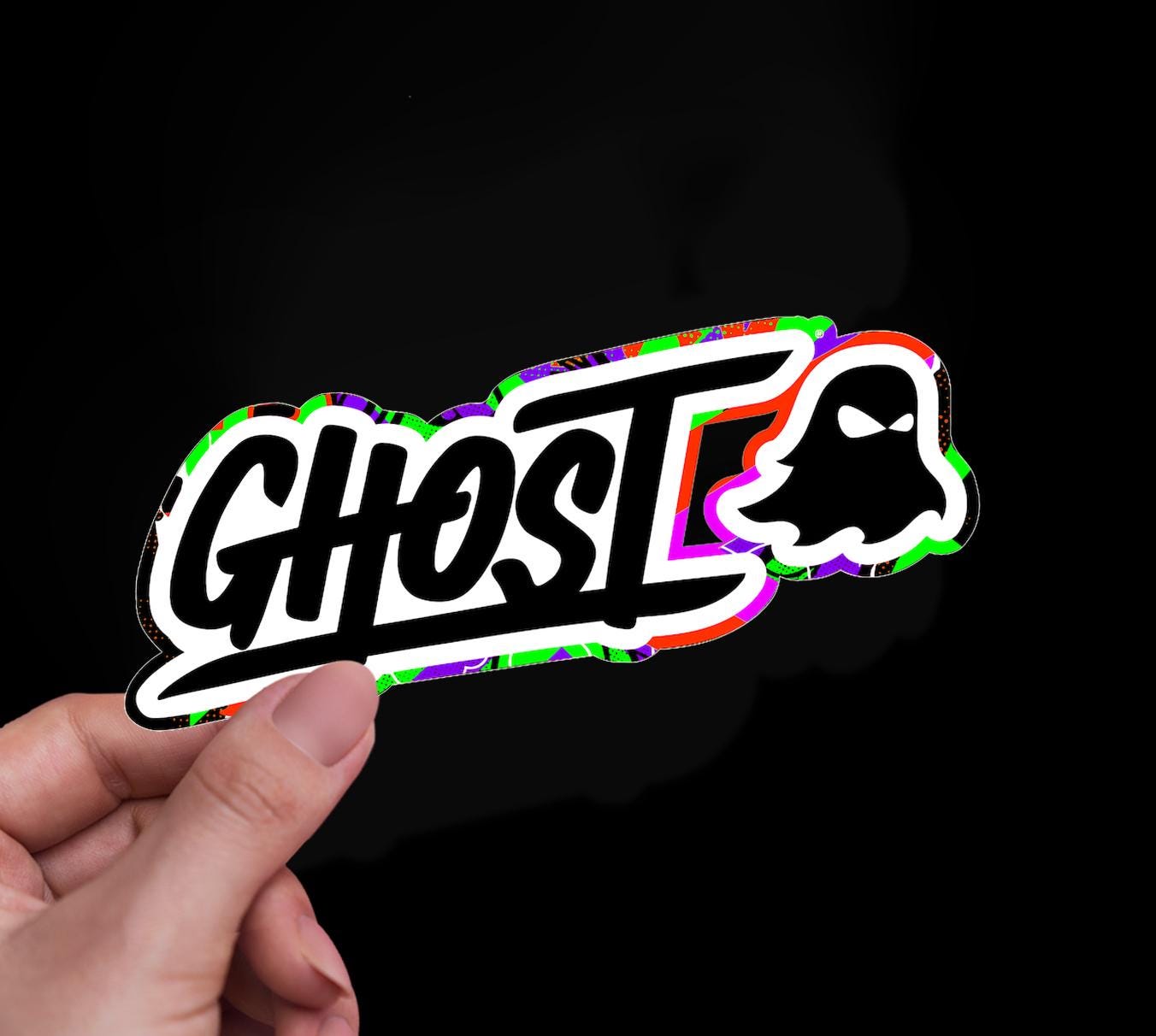 Ghost Energy Drink Logo Vinyl Sticker #2 | Premium Weatherproof Decal ...