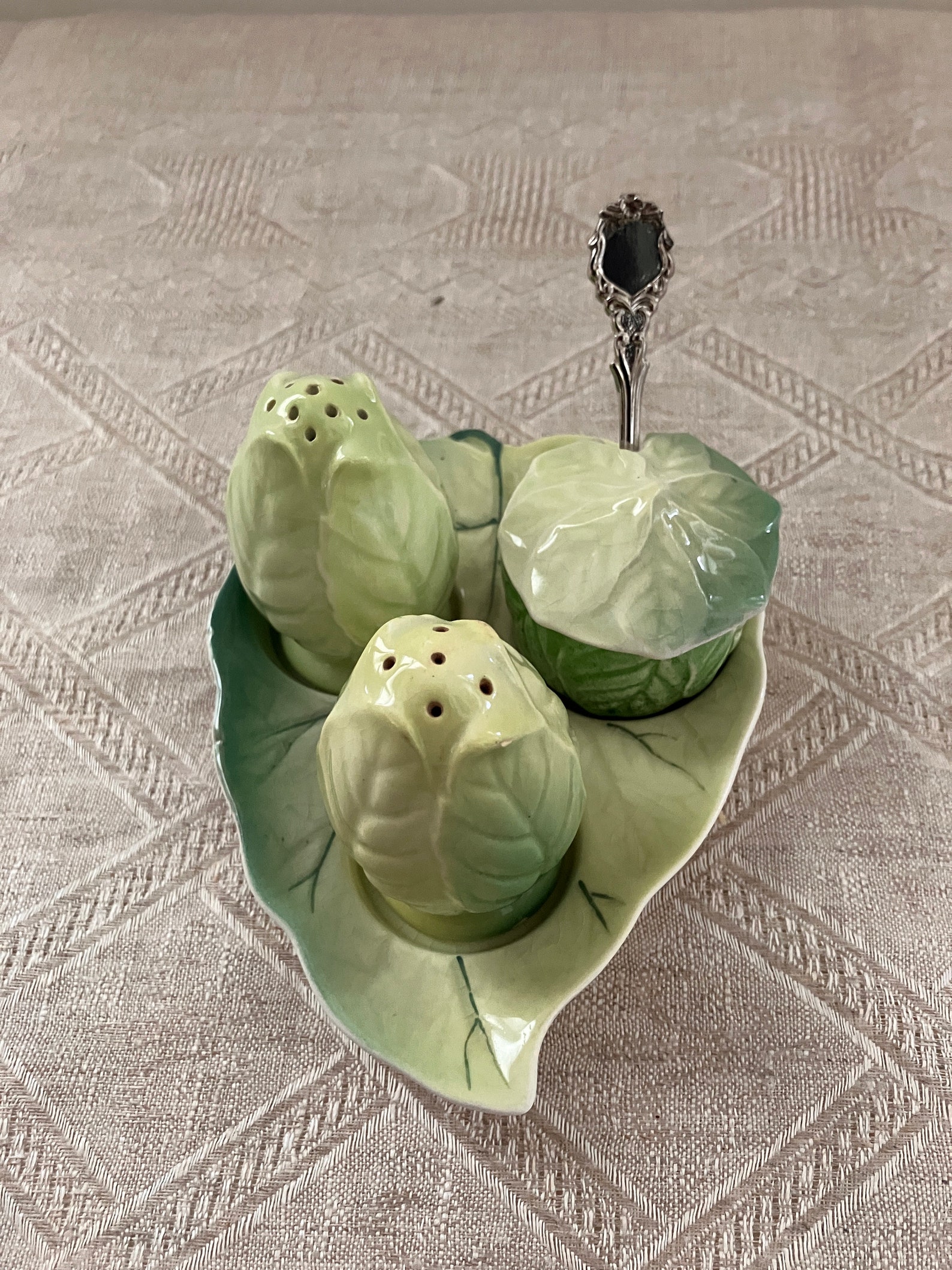 Vintage Cabbage Ware Picnic Set, Cabbage Ware, Vintage Picnic, Vintage ...