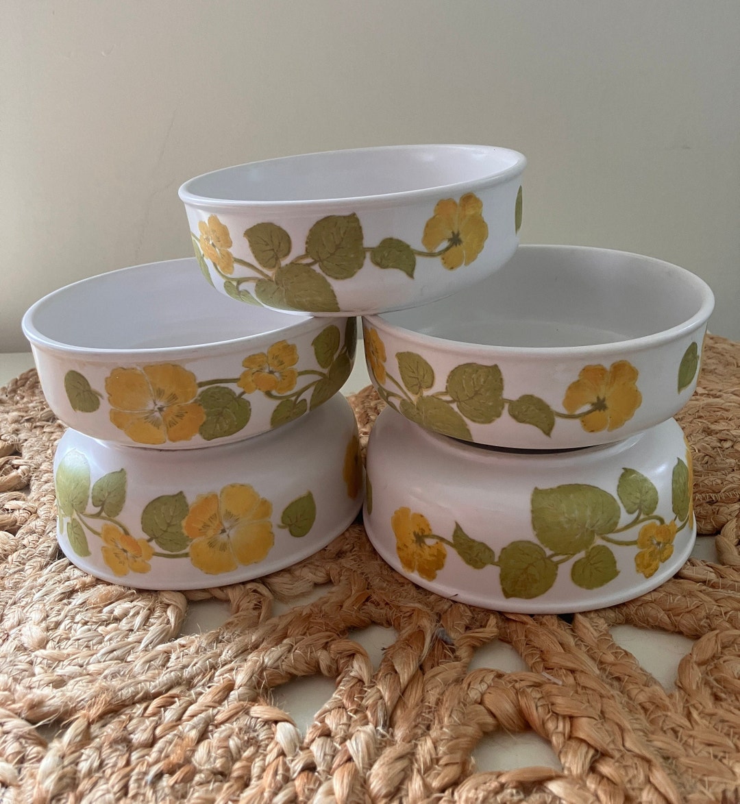 Vintage Noritake China - Flower Time Pattern Set of 5 Bowls, Noritake ...