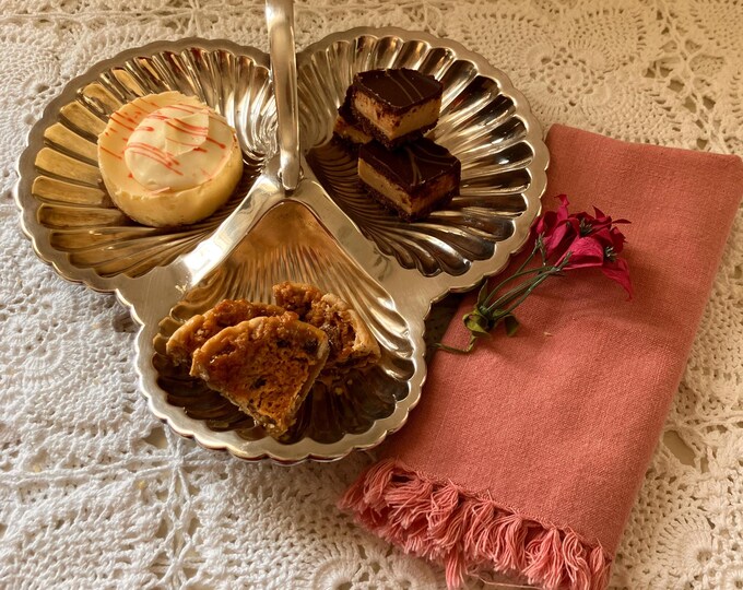 Silver Plated Shell Dish by Grenadier - Clam Shell Serving Bowl ...