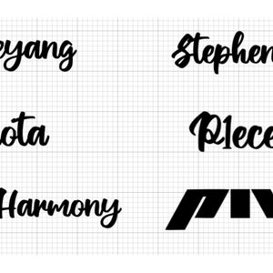 P1harmony Sticker P1harmony Decal P1harmony Lightstick - Etsy