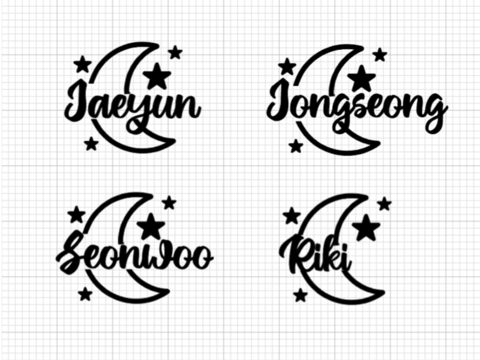 Enhypen Sticker Enhypen Decal Enhypen Lightstick Sticker - Etsy