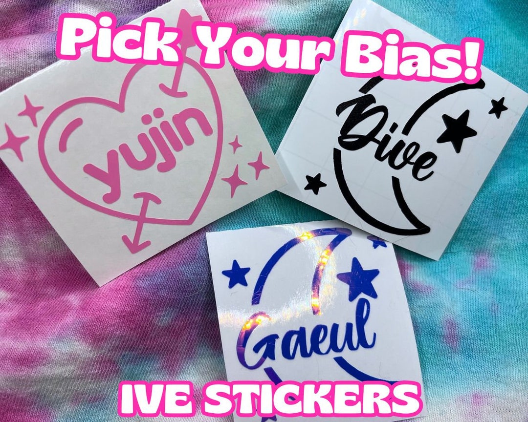 IVE Sticker, IVE Decal, Ive Lightstick Sticker, Habong Sticker, Ive ...