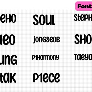 P1harmony Sticker, P1harmony Decal, P1harmony Lightstick, P1harmony ...