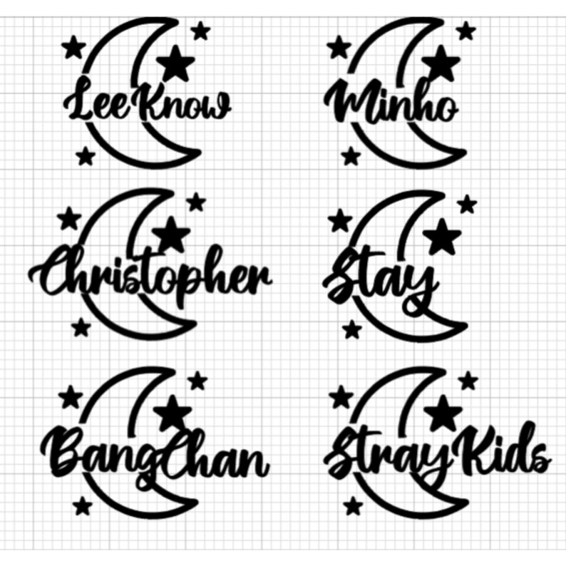 Stray Kids Stickers Stray Kids Decal Stray Kids Lightstick - Etsy
