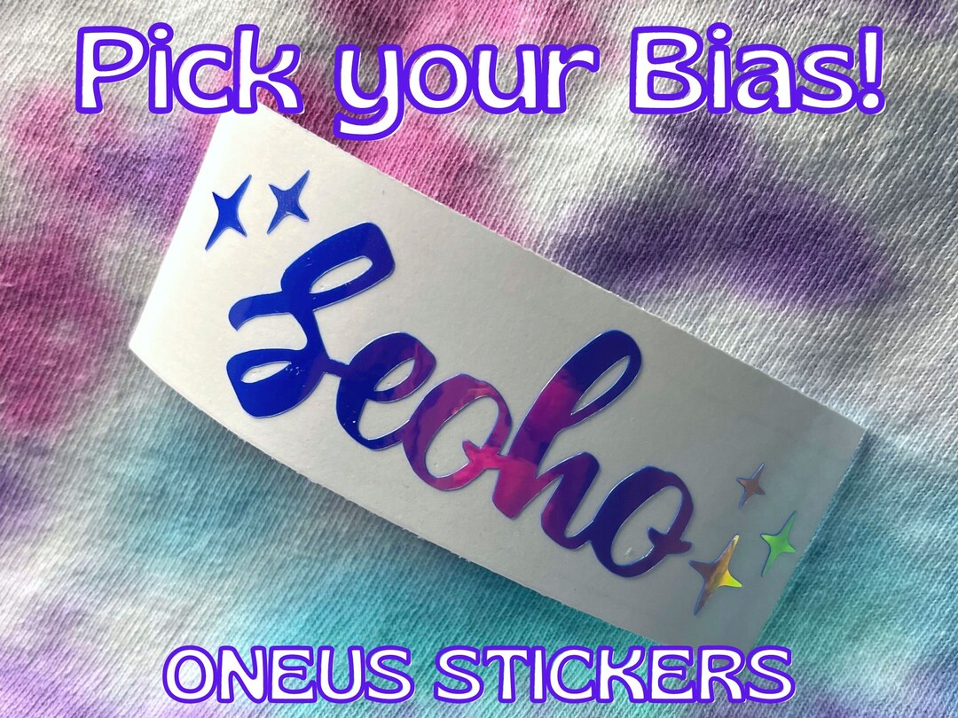Oneus Sticker, Oneus Decal, Oneus Lightstick Sticker, Dalbit Sticker ...