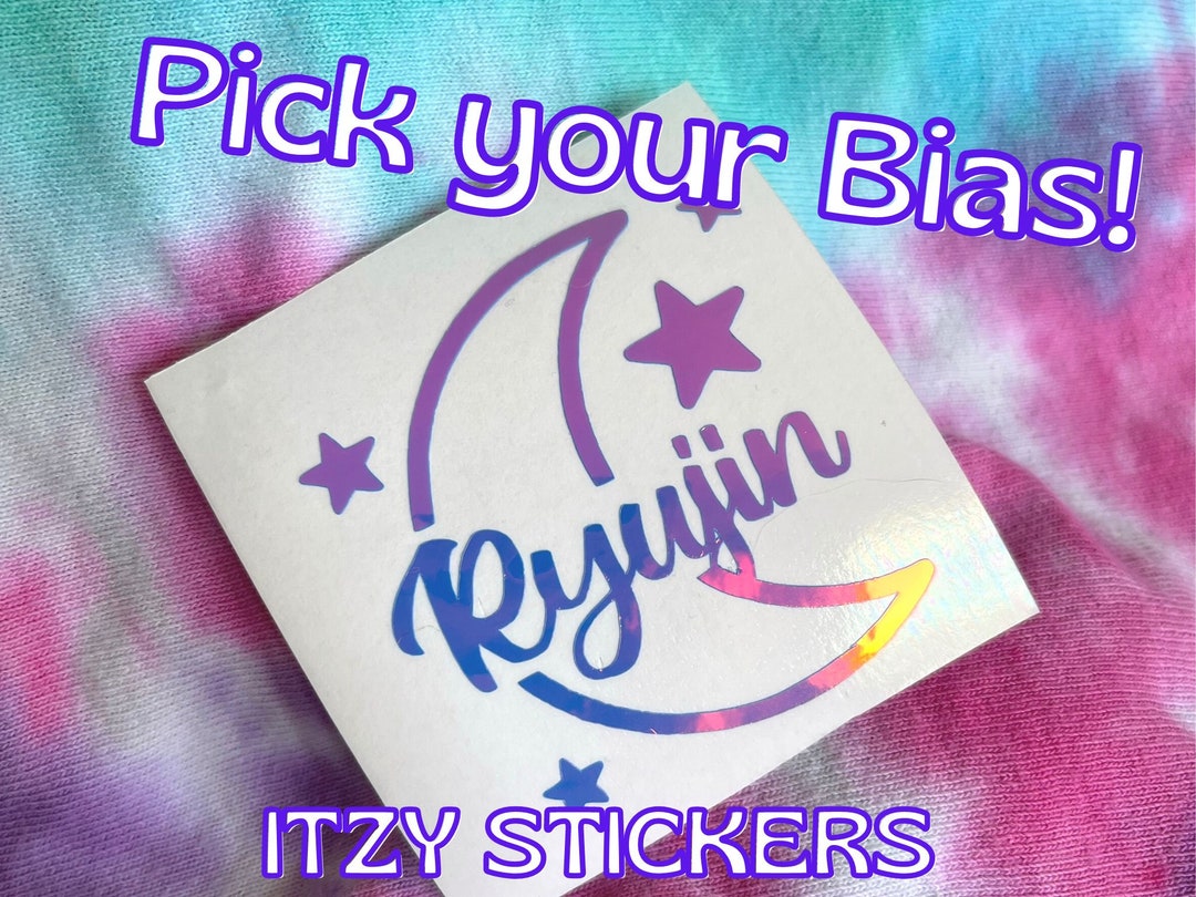 Itzy Sticker, Itzy Decal, Itzy Light Ring Stickers, Itzy KPOP, Itzy ...