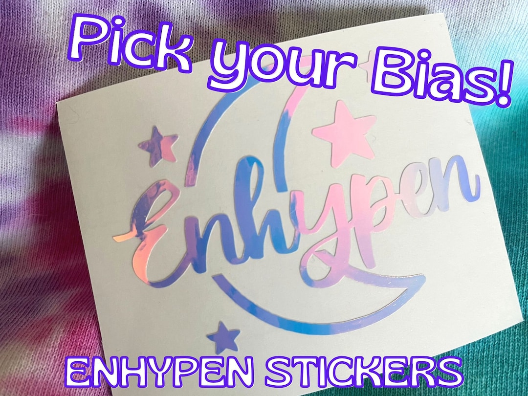 Enhypen Sticker, Enhypen Decal, Enhypen Lightstick Sticker, ENGENE Bong ...