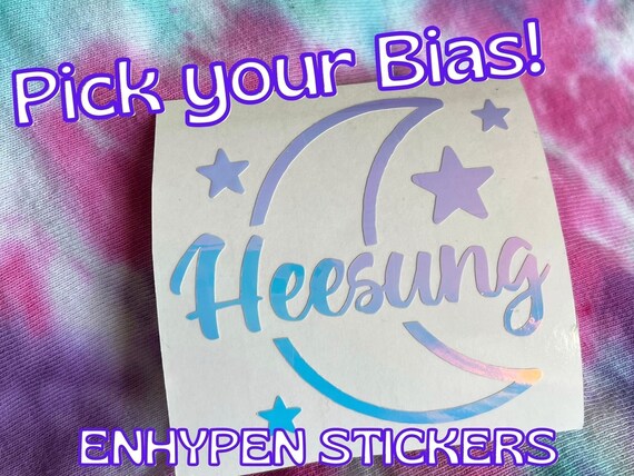 Enhypen Sticker Enhypen Decal Enhypen Lightstick Sticker - Etsy