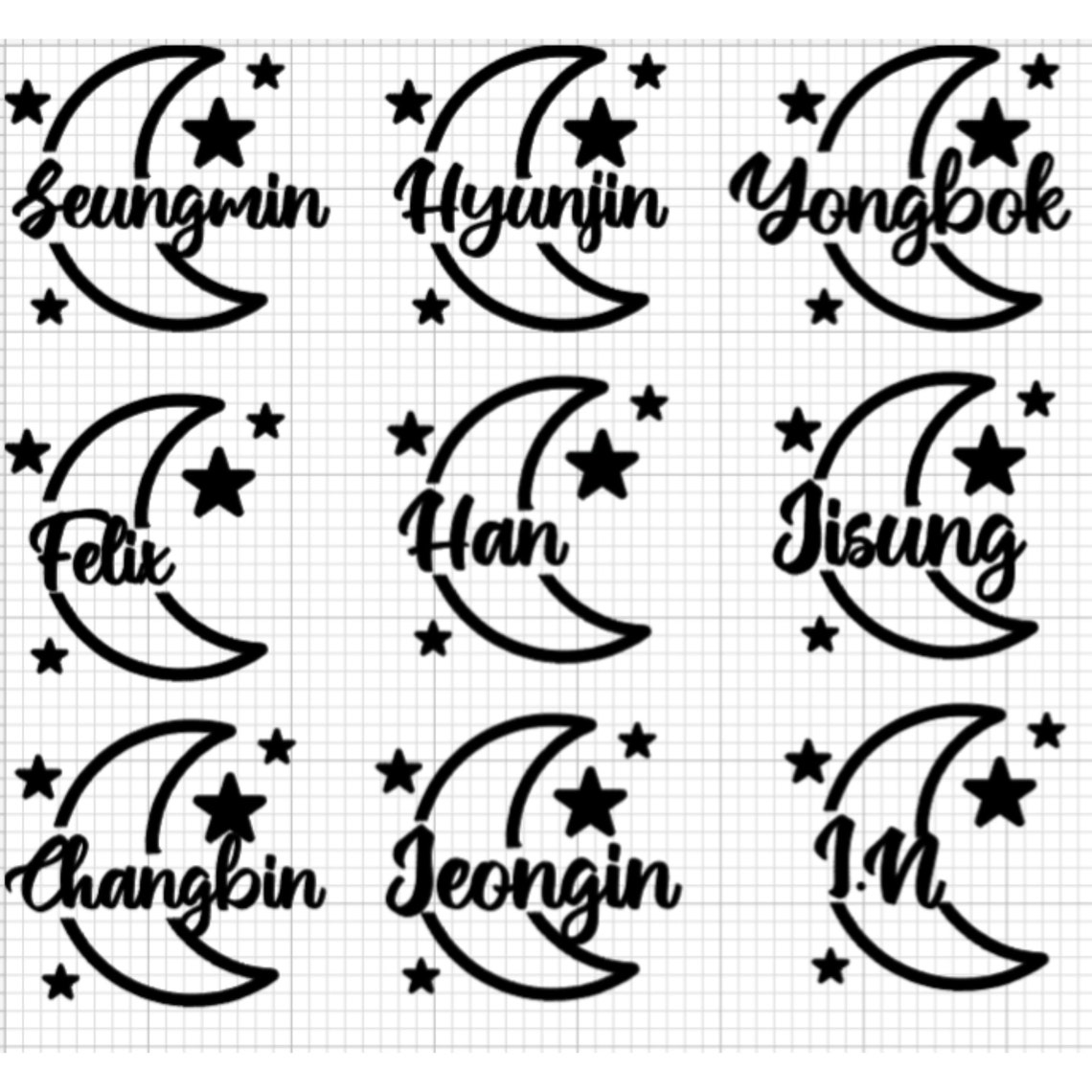 Stray Kids Stickers Stray Kids Decal Stray Kids Lightstick - Etsy