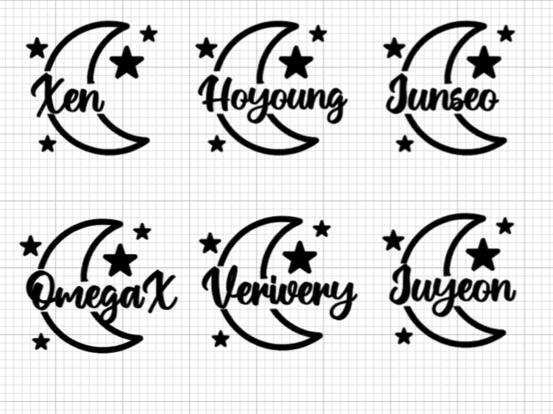 Custom K-pop Decals Custom K-pop Stickers Lightstick Decor - Etsy