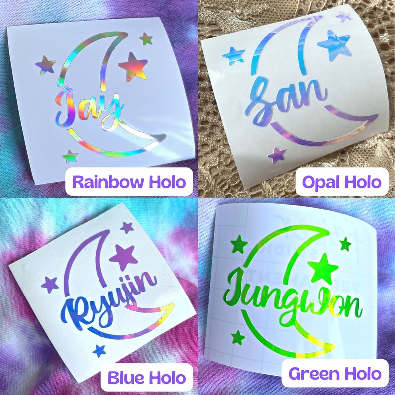 Custom K-pop Decals Custom K-pop Stickers Lightstick Decor - Etsy