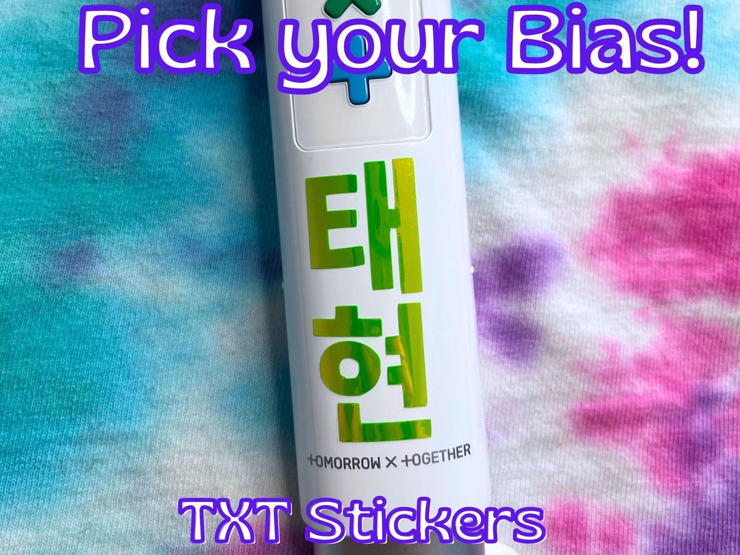 TXT Stickers, TXT Decal, Tomorrow X Together Stickers, Moabong Sticker ...