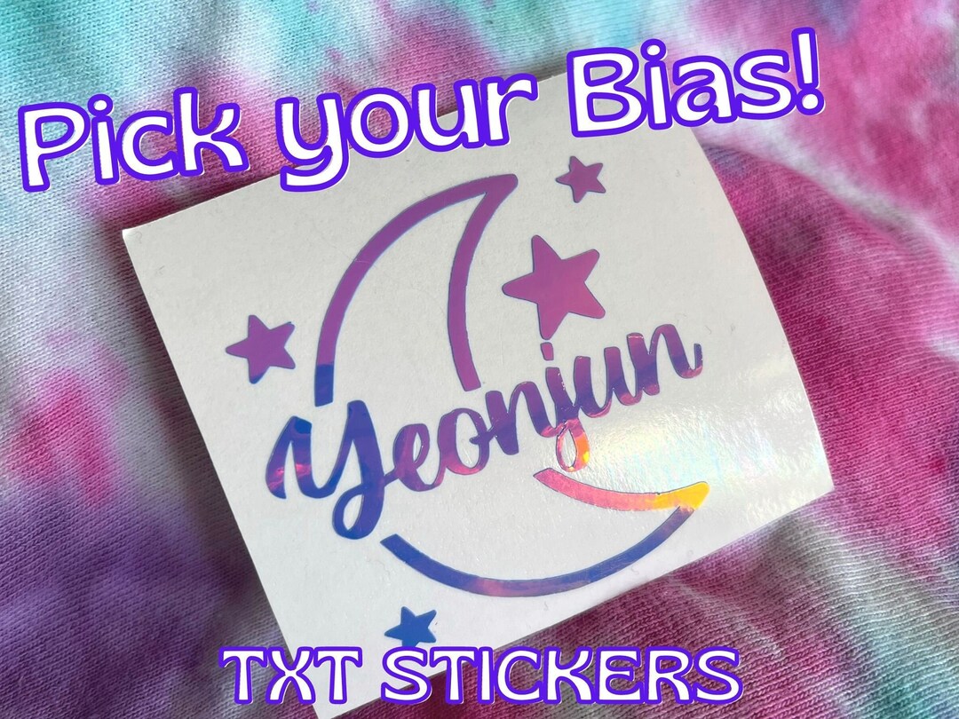 TXT Stickers, TXT Decal, Tomorrow X Together Stickers, Moabong Sticker ...