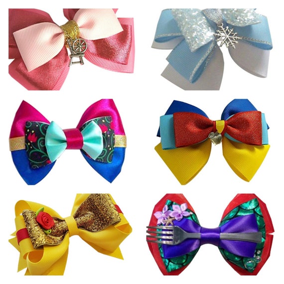Princess Inspired Bows - Etsy