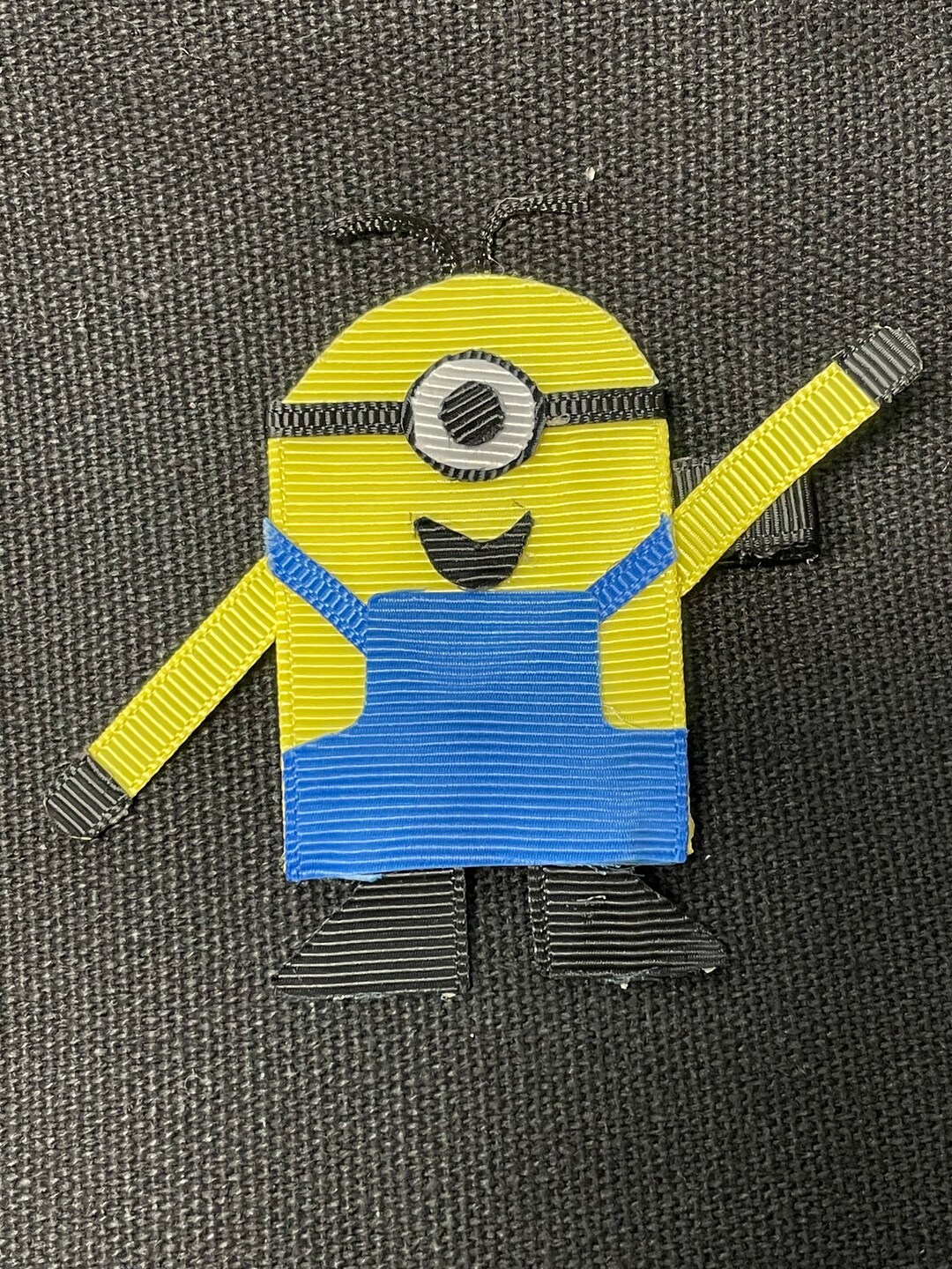 3d Minions Character Ribbon "sculpture" Bow - Etsy