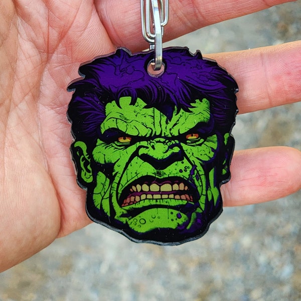 Hulk Keychains - Etsy