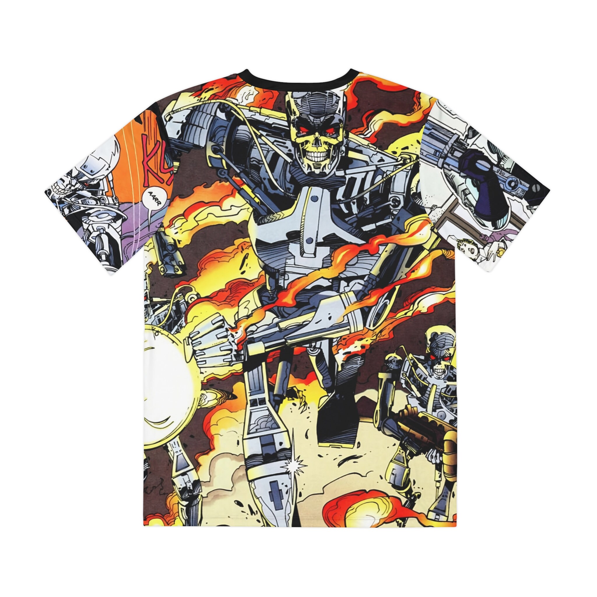 New Vintage Style, Robocop Vs Terminator, Comic Book Art, Tee Shirt, T ...