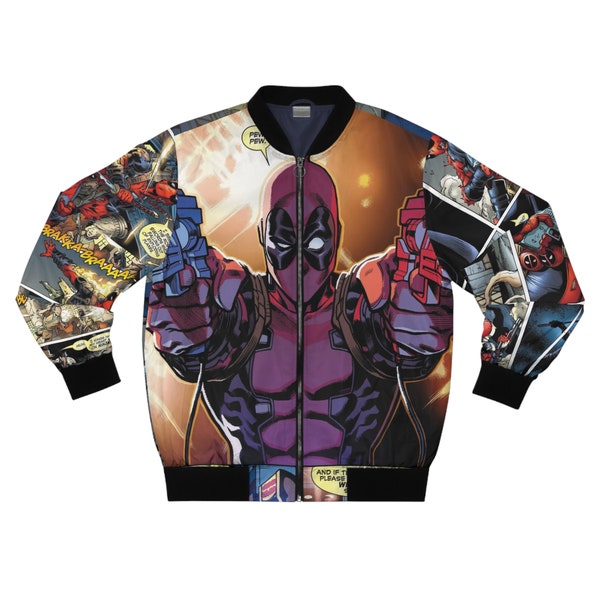 Deadpool Jacket Mens - Etsy