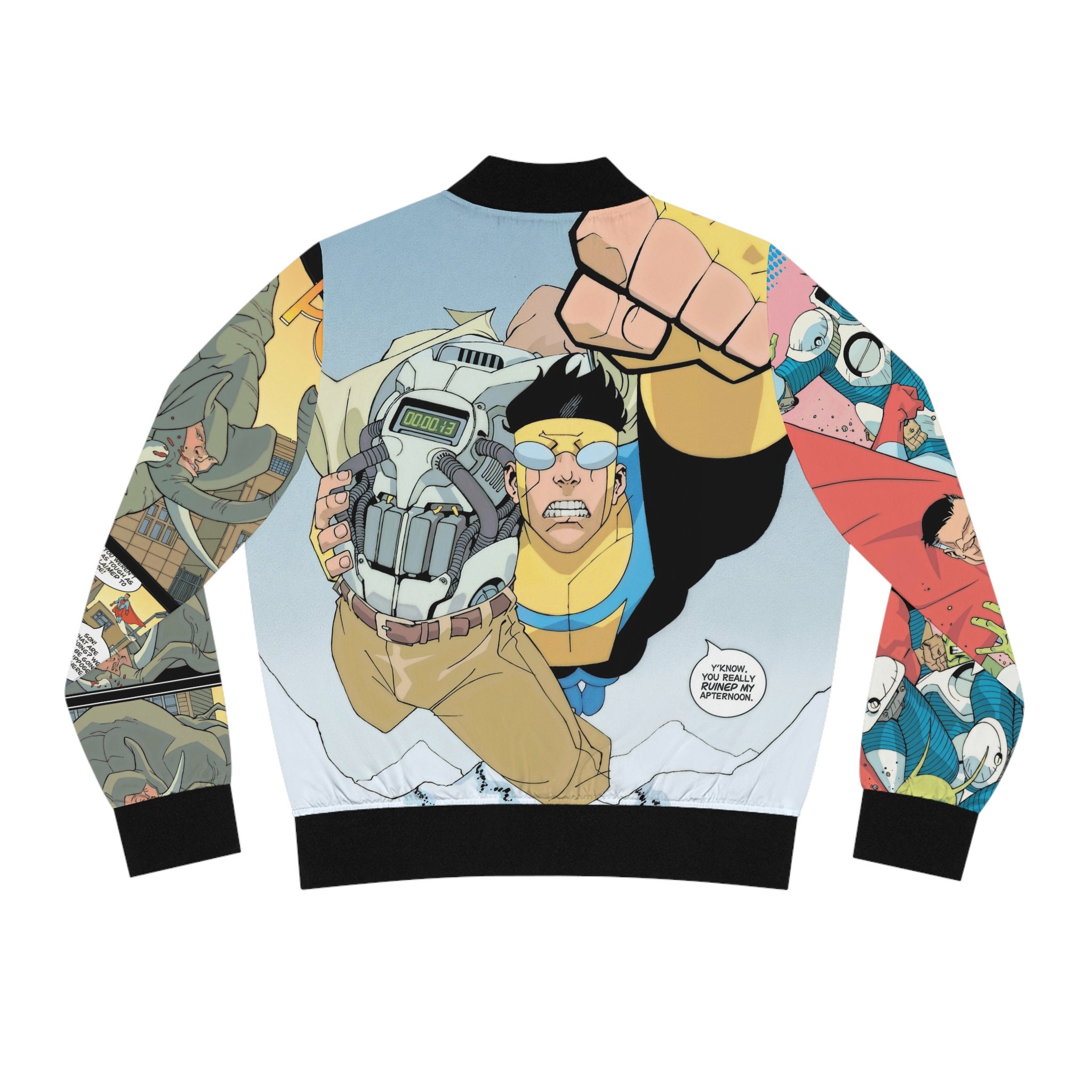 Invincible Jacket, Invincible Comic Book, Bomber Jacket Unisex, Comic ...