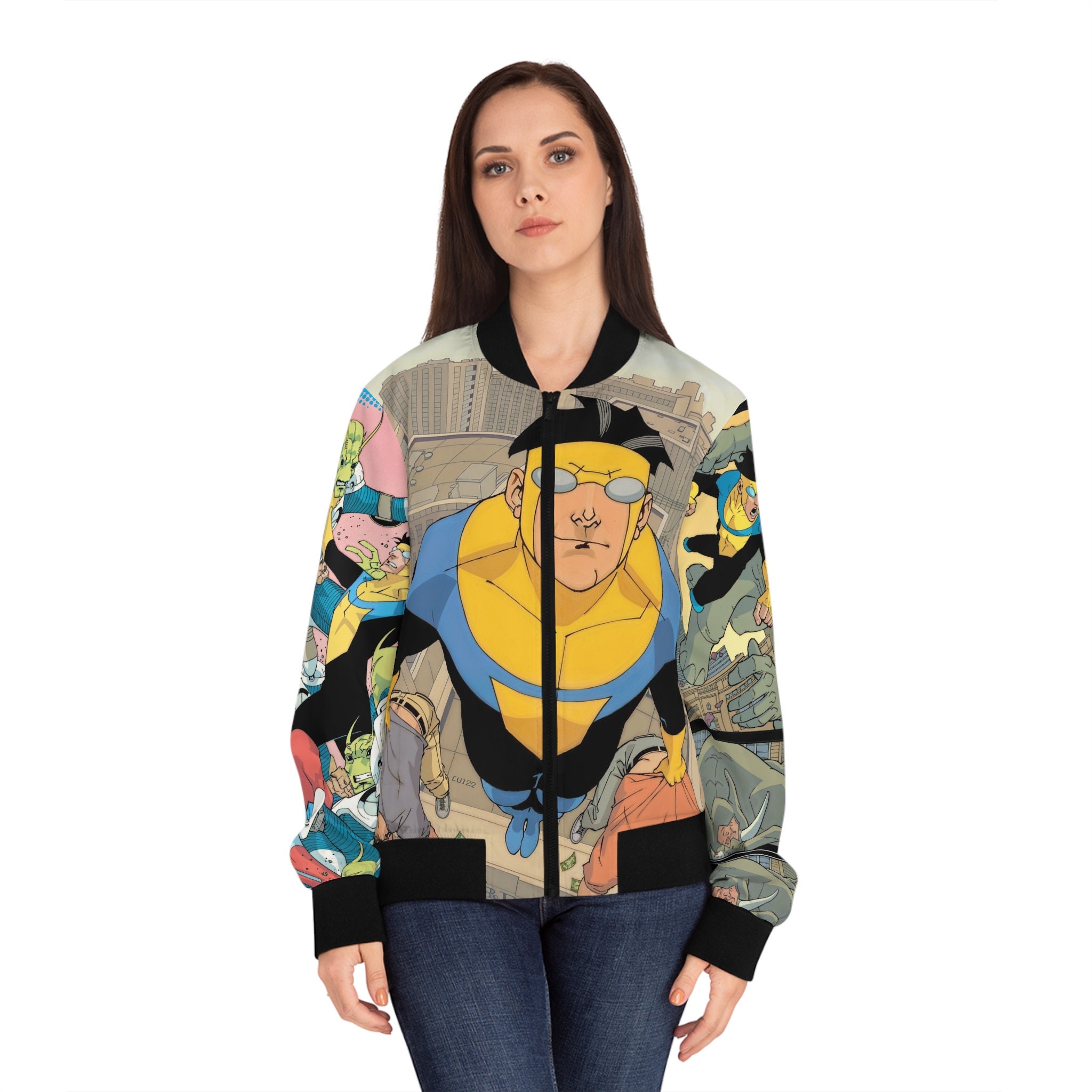 Invincible Jacket, Invincible Comic Book, Bomber Jacket Unisex, Comic ...