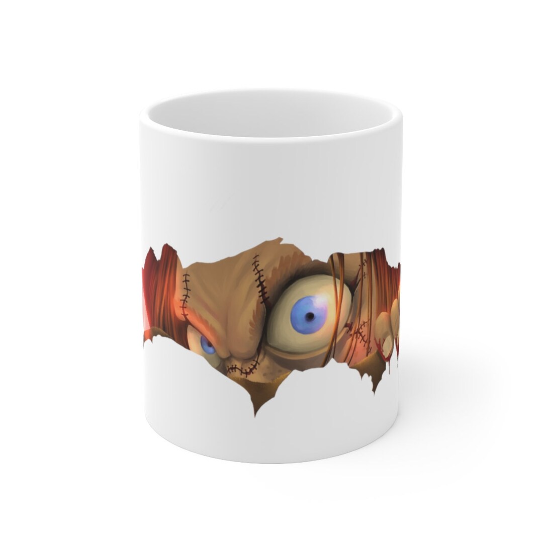 1980's Childs Play Chucky Coffee Cup Mug - Etsy