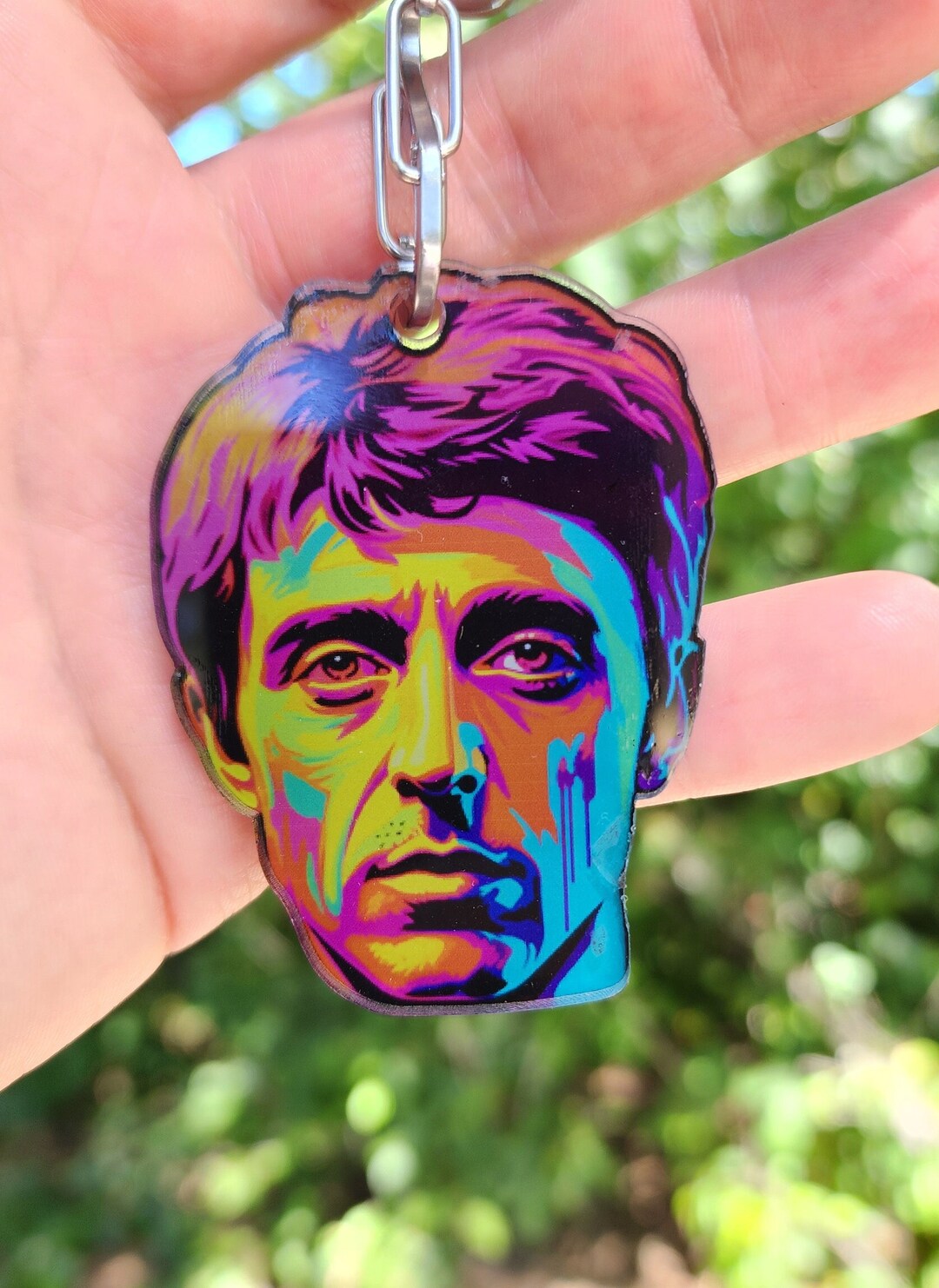 Scarface Scarface Acrylic Keychain Al Pacino Scarface Keychain Scarface ...