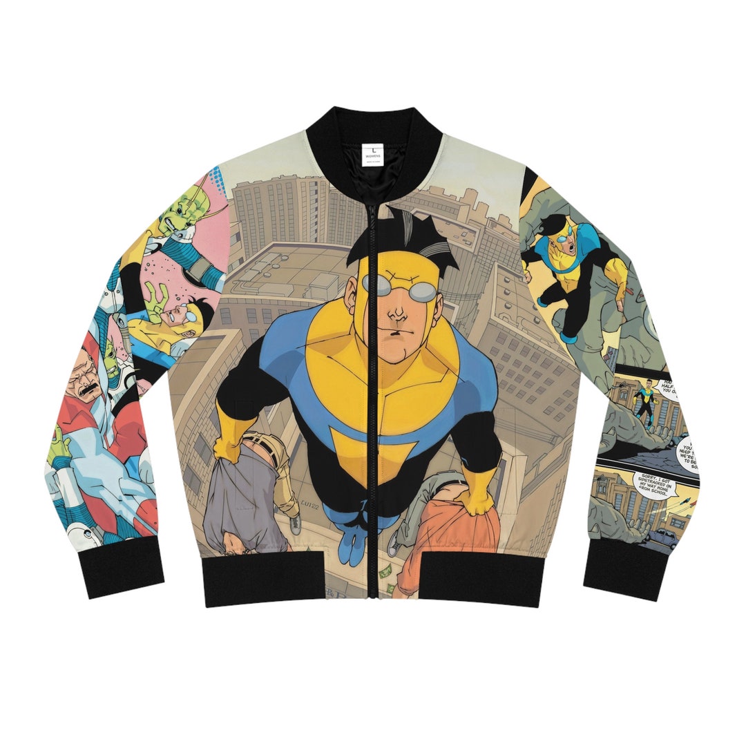 Invincible Jacket, Invincible Comic Book, Bomber Jacket Unisex, Comic ...