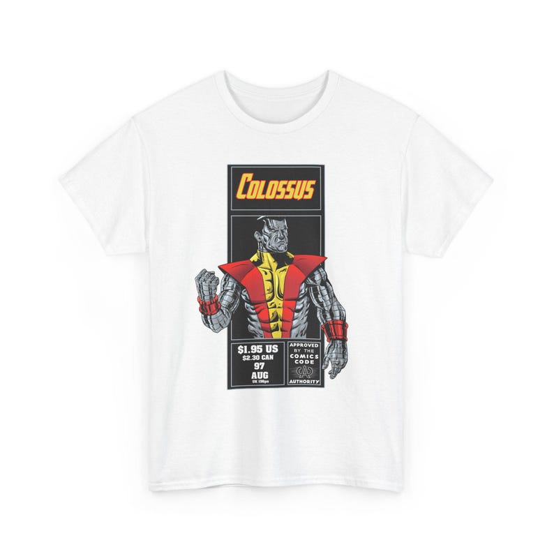 Vintage Style X-men Shirt, Colossus Comic Box Art Shirt, MCU T Shirt ...