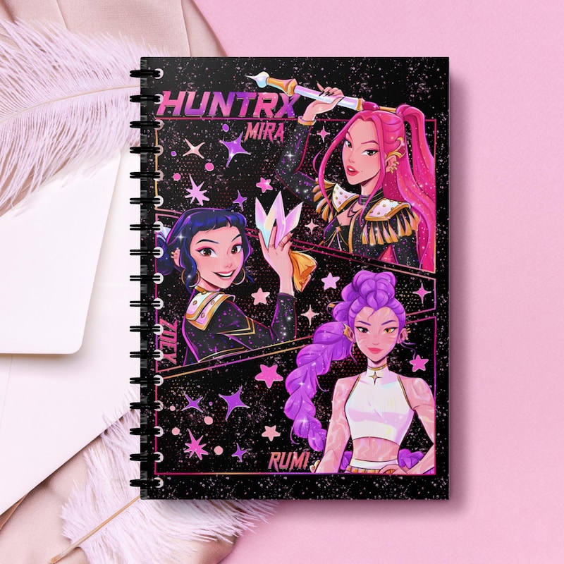 Kpop Demon Hunters Notebook - Etsy