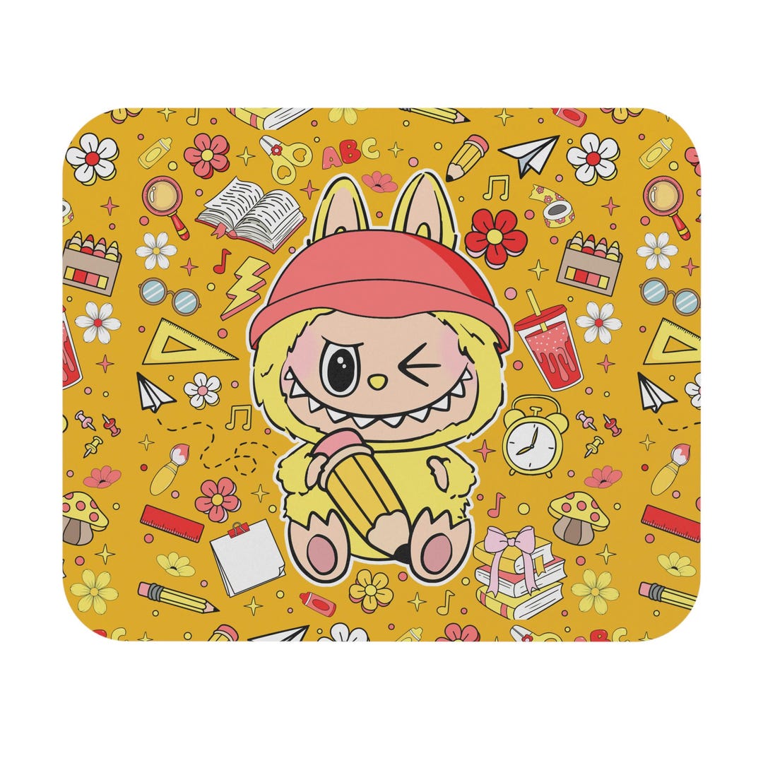 Labubu Monster Mouse Pad Cute Back to School Desk Accessory - Etsy
