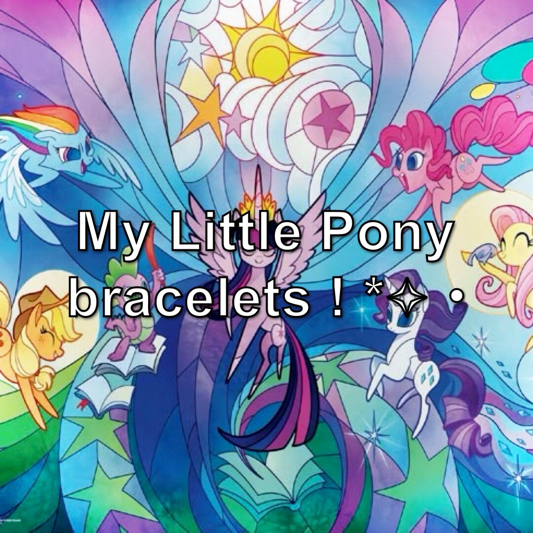 MLP Character Bracelets - Etsy