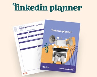 Linkedin Planner - Etsy