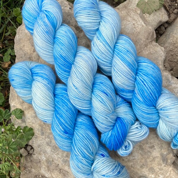 Blue Yarn - Etsy