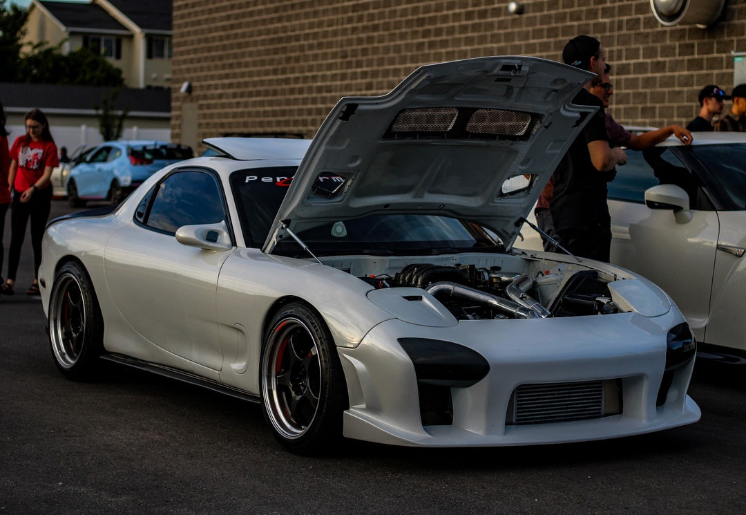 FD Rx7 White Digital Download - Instant Download - Car Wallpaper - Etsy