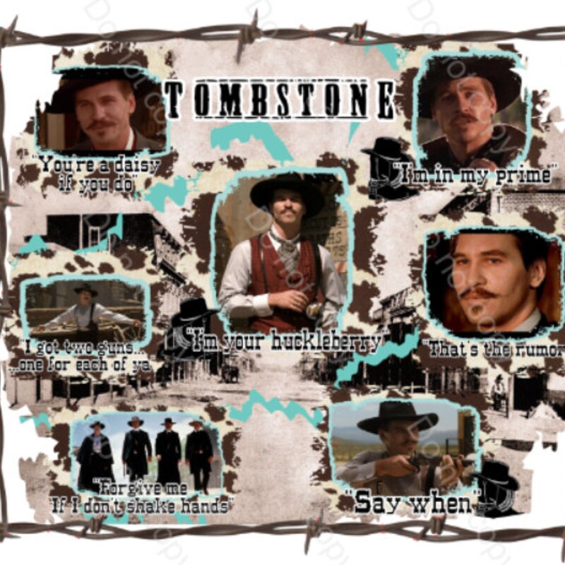 Tombstone Movie - Etsy